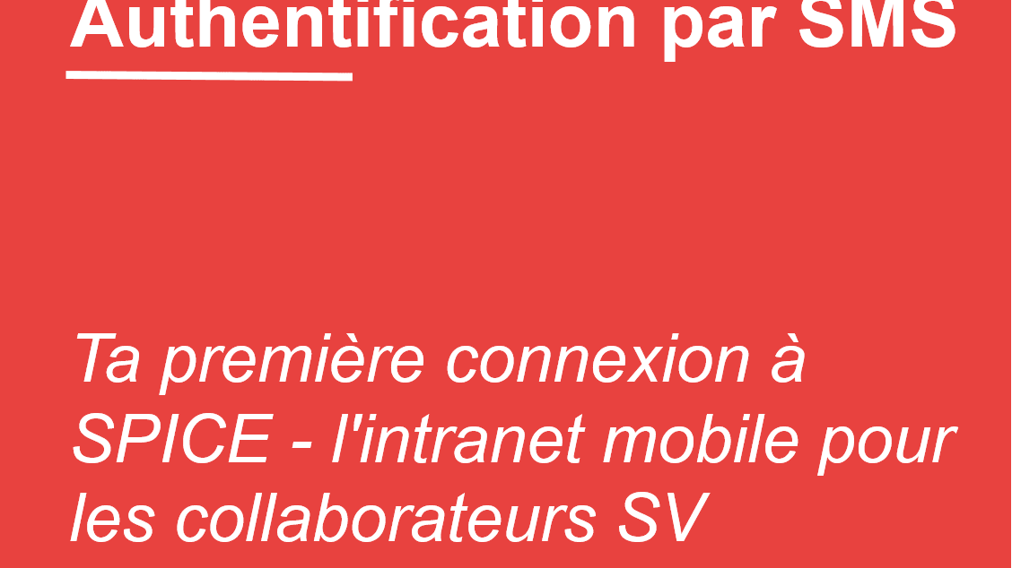 Instructions SPICE | SV Group